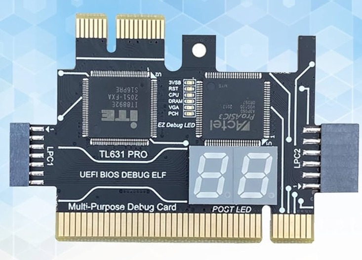 TL611 Pro Diagnostic Card, PCI Mini PCI-E - شركة ايجى شيب